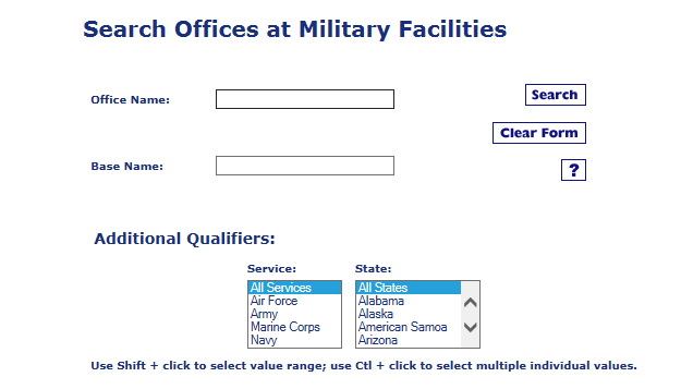 military office search – The Reporter: Law Library News and Information